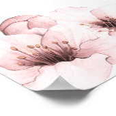 HARUMI Sakura Cherry Blossom Wedding Welcome Poster | Zazzle