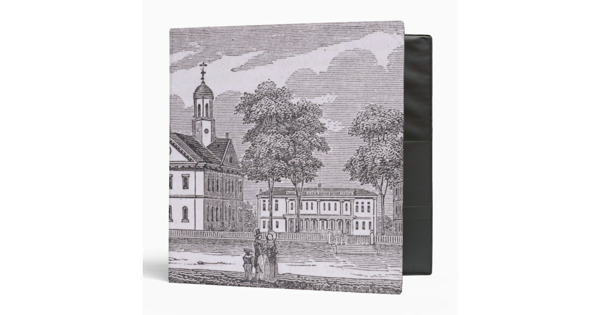 Harvard University, from 'Historical 3 Ring Binder | Zazzle