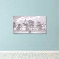 Harvard University, from 'Historical Canvas Print | Zazzle
