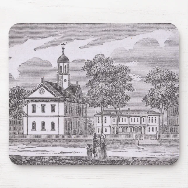 Harvard University, from 'Historical Mouse Pad | Zazzle