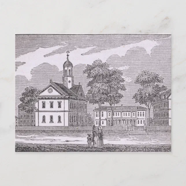 Harvard University, from 'Historical Postcard | Zazzle
