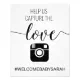 Hashtag Custom Baby Shower Sign | Zazzle