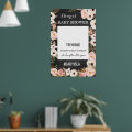Hashtag Photo Prop Sign for Baby or Bridal Shower | Zazzle