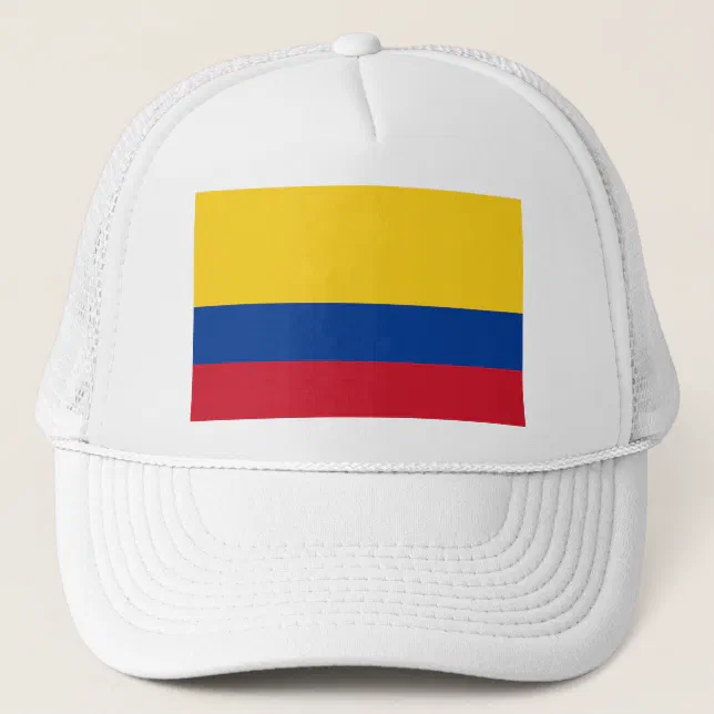 Hat with Flag of Colombia | Zazzle