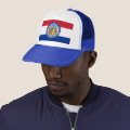 Hat with Flag of Missouri State - USA | Zazzle
