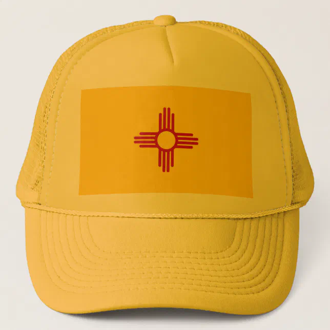 Hat with Flag of New Mexico State - USA | Zazzle