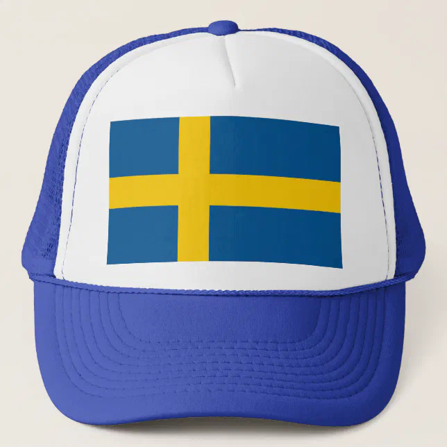 Hat with Flag of Sweden | Zazzle