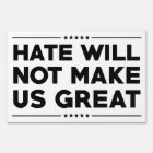 Love Not Hate Makes America Great - Yard Sign | Zazzle.com