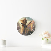 Hatter House Round Clock | Zazzle