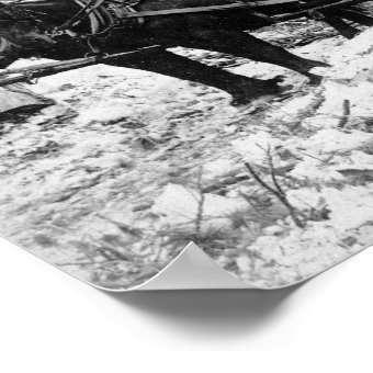 Hauling a Load of Logs, 1908. Vintage Photo Poster | Zazzle