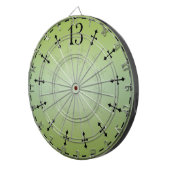Haunted 13th Hour Clock Dartboard | Zazzle