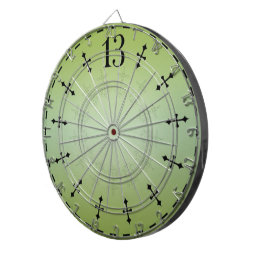 Haunted 13th Hour Clock Dartboard | Zazzle