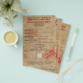 Haunted Asylum Halloween Party Flyer | Zazzle