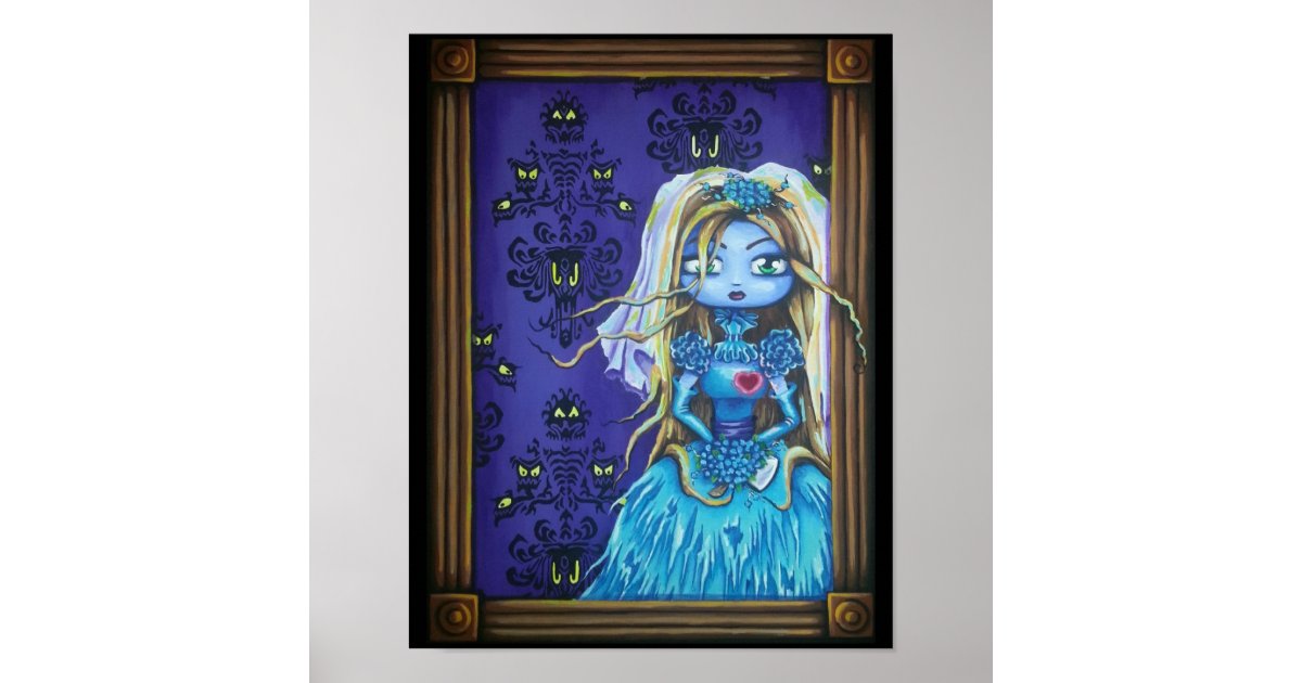 Haunted Bride Poster | Zazzle