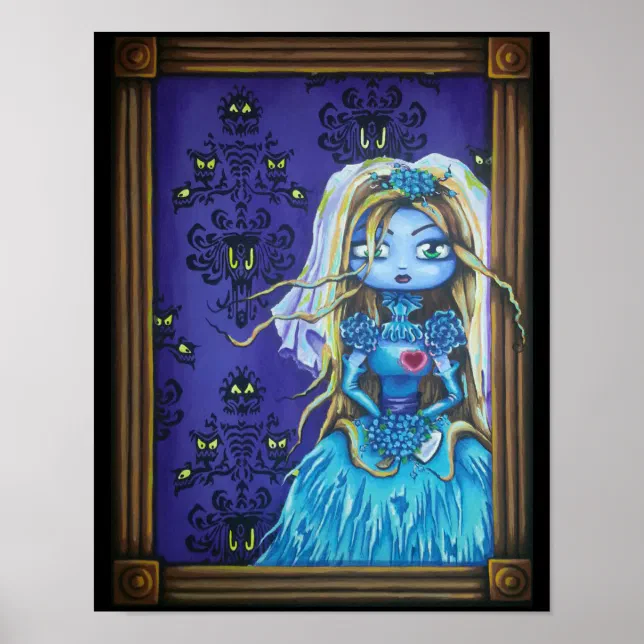 Haunted Bride Poster | Zazzle