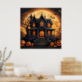 Haunted house poster | Zazzle