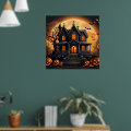 Haunted house poster | Zazzle
