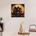 Haunted house poster | Zazzle