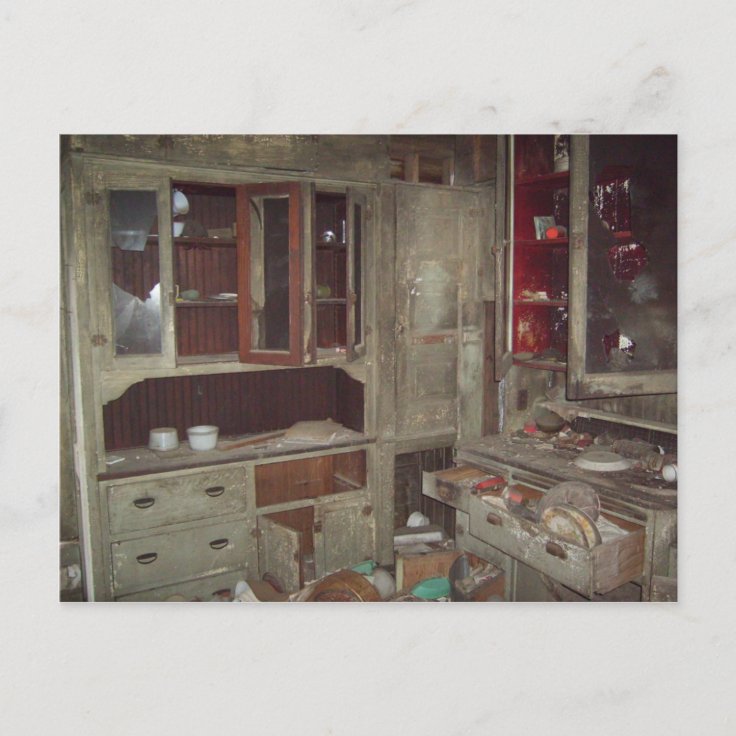 Haunted Kitchen Postcard | Zazzle