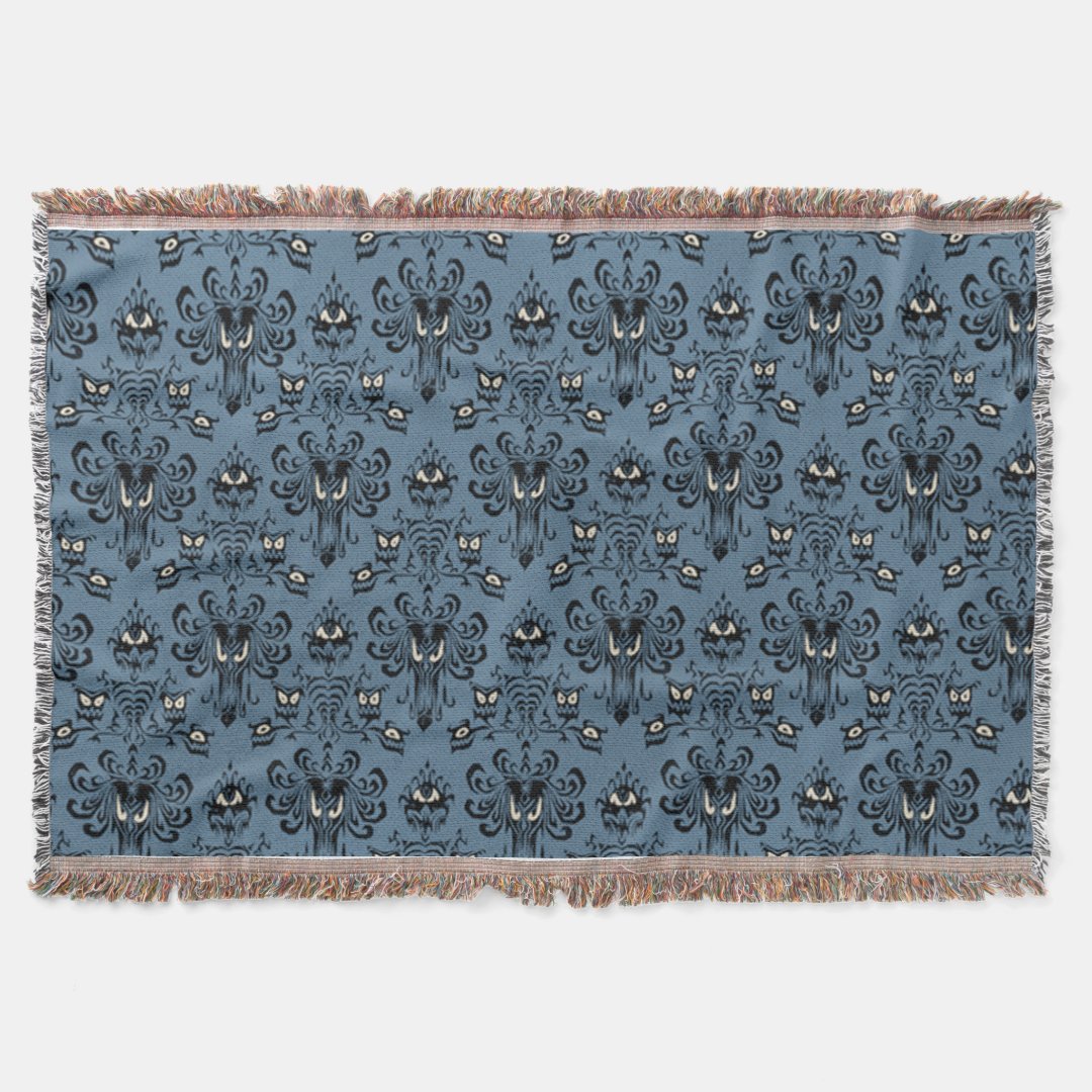 Haunted Mansion Pattern Throw Blanket | Zazzle