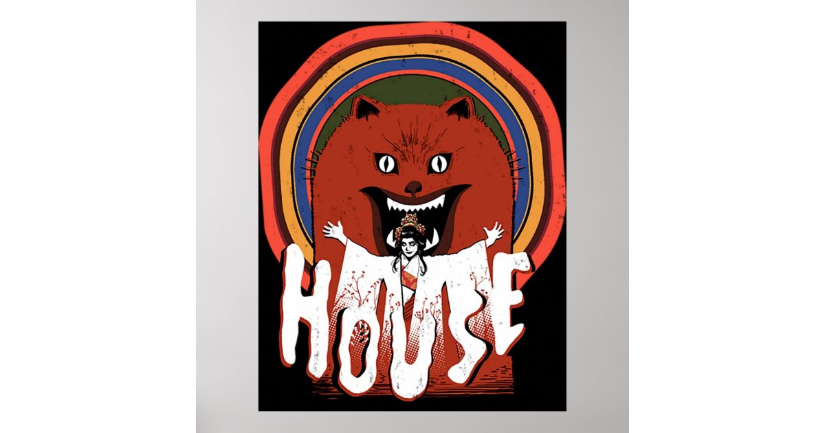 Hausu House 1977 Poster | Zazzle