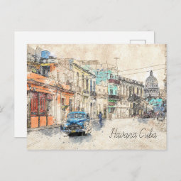 havana cuba postcard | Zazzle