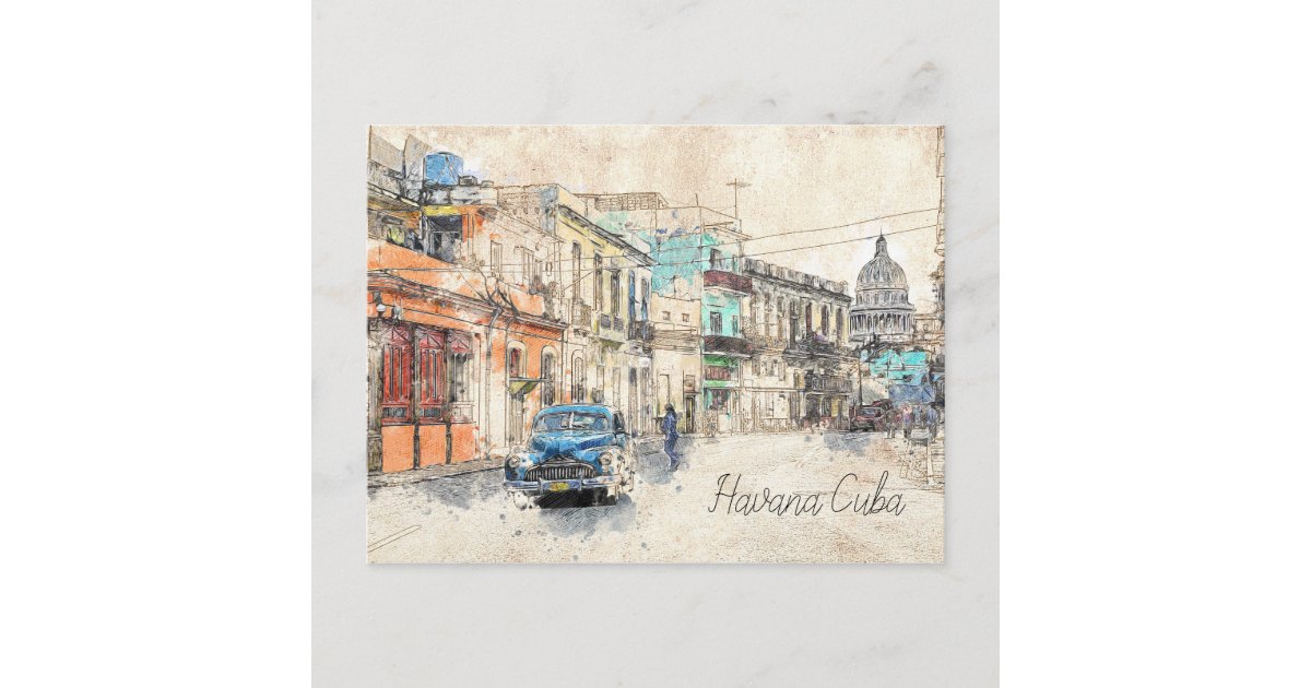 havana cuba postcard | Zazzle