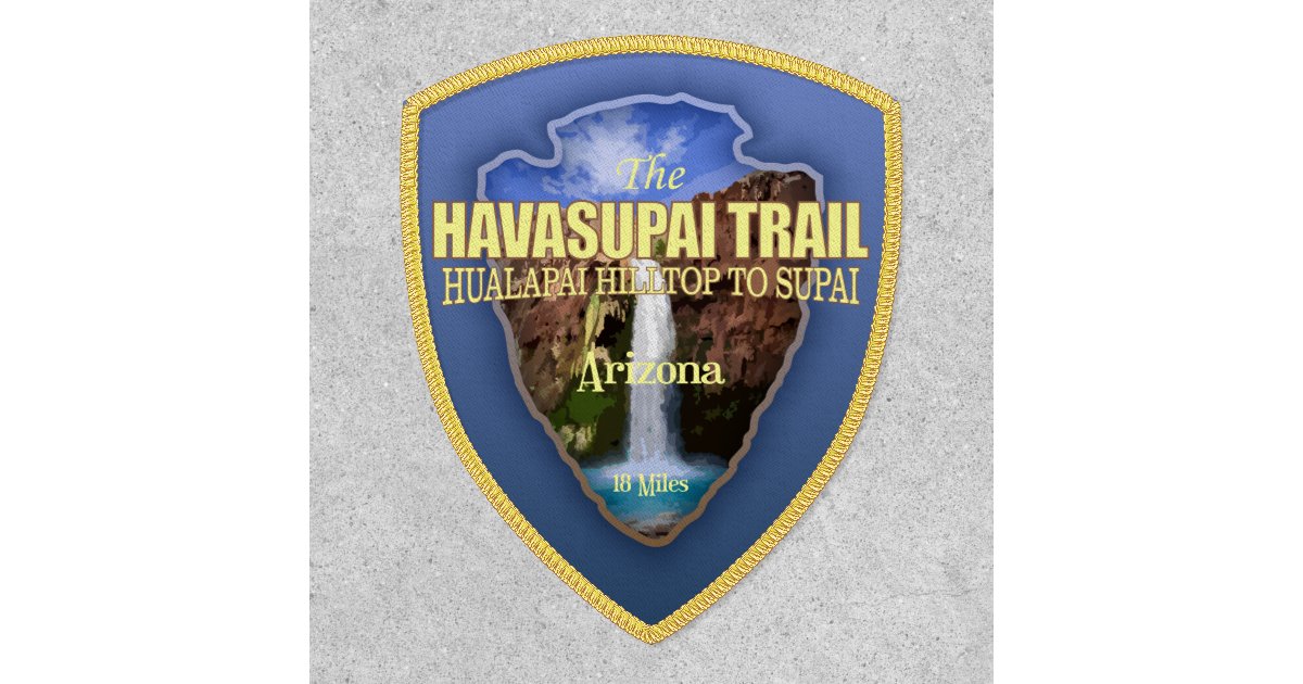 Havasupai Trail (arrowhead) Patch | Zazzle