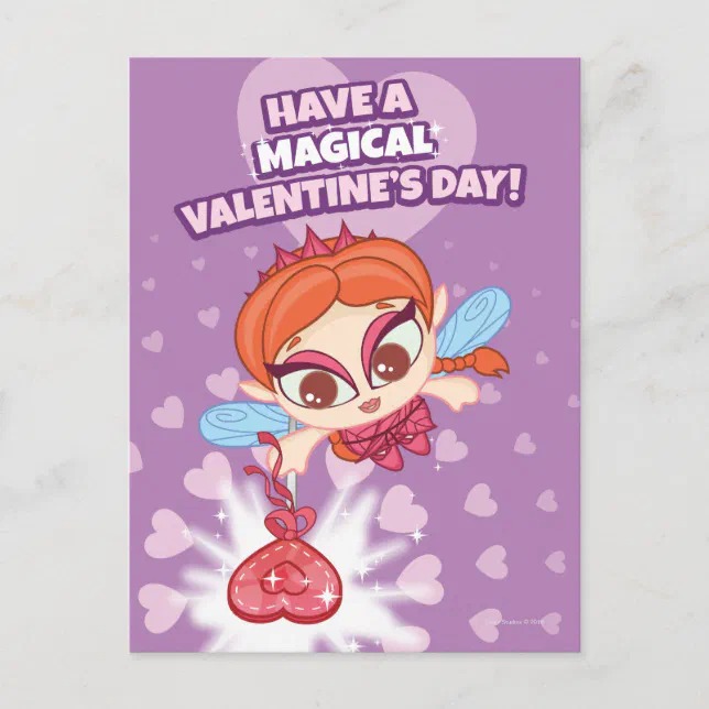 Have a Magical Valentine's Day Holiday Postcard | Zazzle