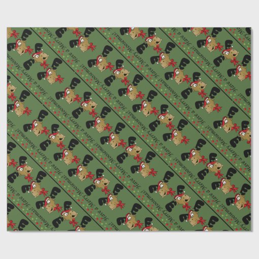 Have a Merry Moosemas | Christmas Wrapping Paper | Zazzle