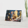 Have a Mice Christmas Cute Mouse Holiday Card | Zazzle