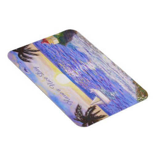 Have a Nice Day Beach Magnet | Zazzle
