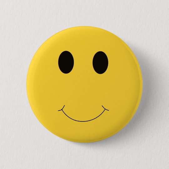 Have A Nice Day Yellow Smile Face Button Favor | Zazzle.com