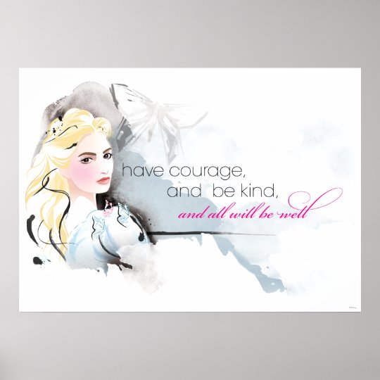 Have Courage Poster | Zazzle.com