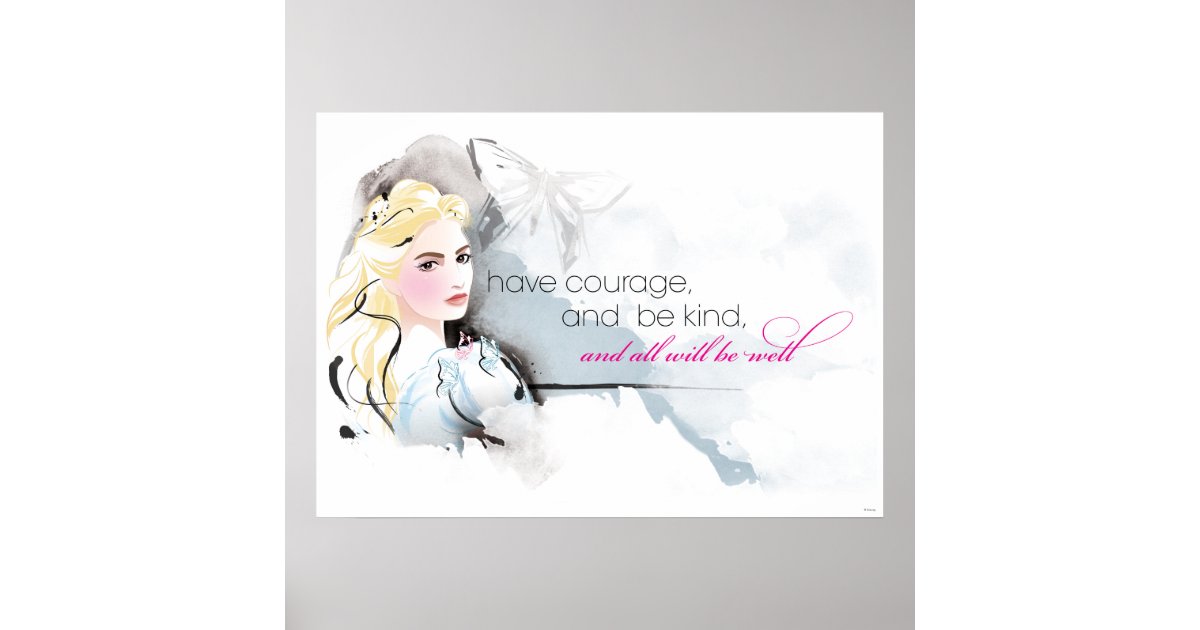 Have Courage Poster | Zazzle