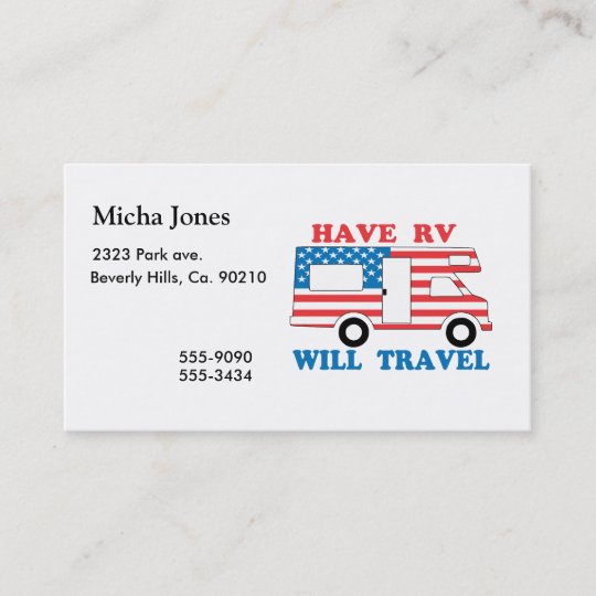 Shasta Camper Trailer RV Business Card | Zazzle.com
