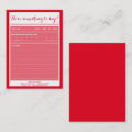have something to say comment card | Zazzle