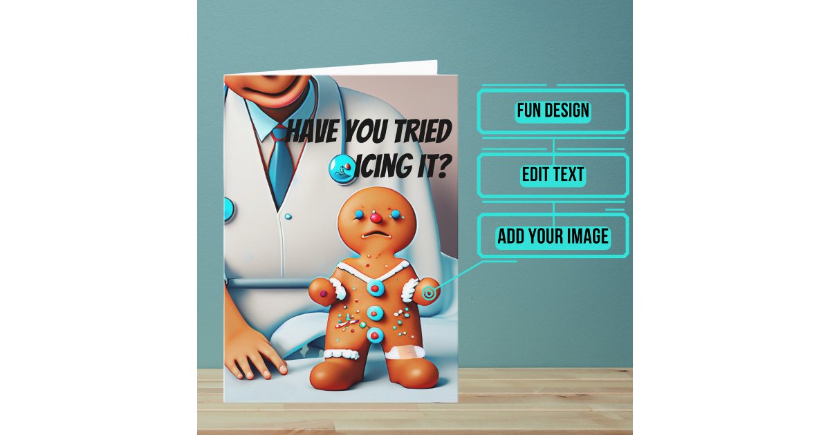 Have You Tried Icing It Get Well Card | Zazzle