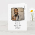 Have Your Selfie A Merry Little Christmas Card | Zazzle