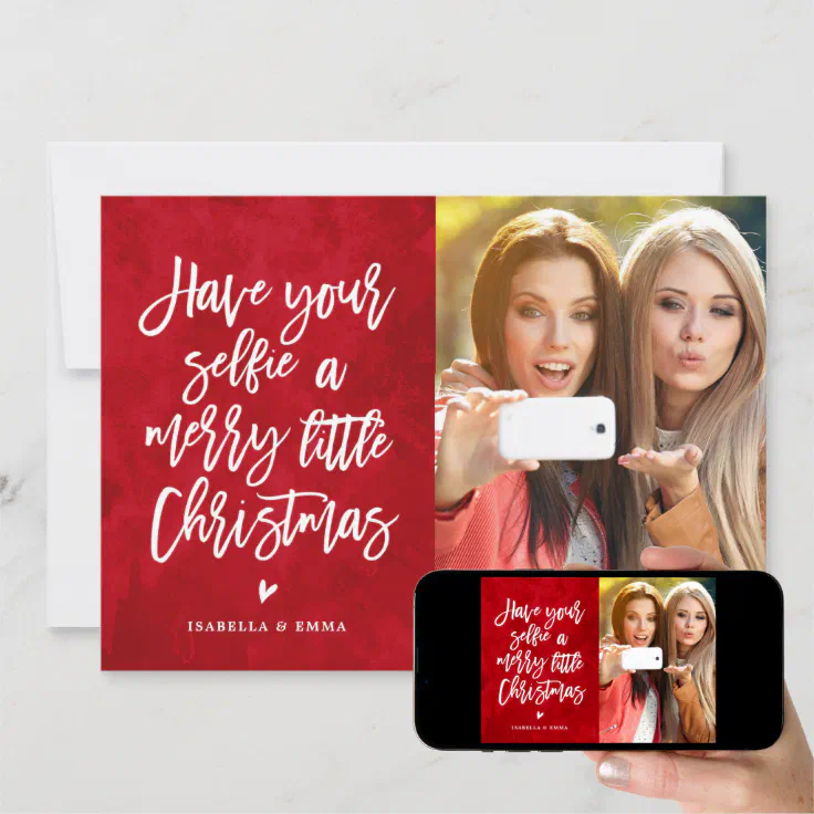 Have Your Selfie A Merry Little Christmas Holiday | Zazzle