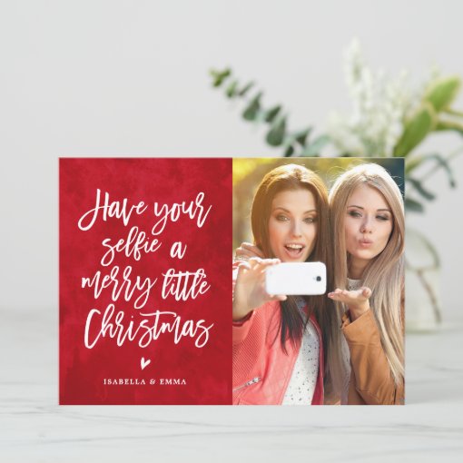 Have Your Selfie A Merry Little Christmas Holiday | Zazzle