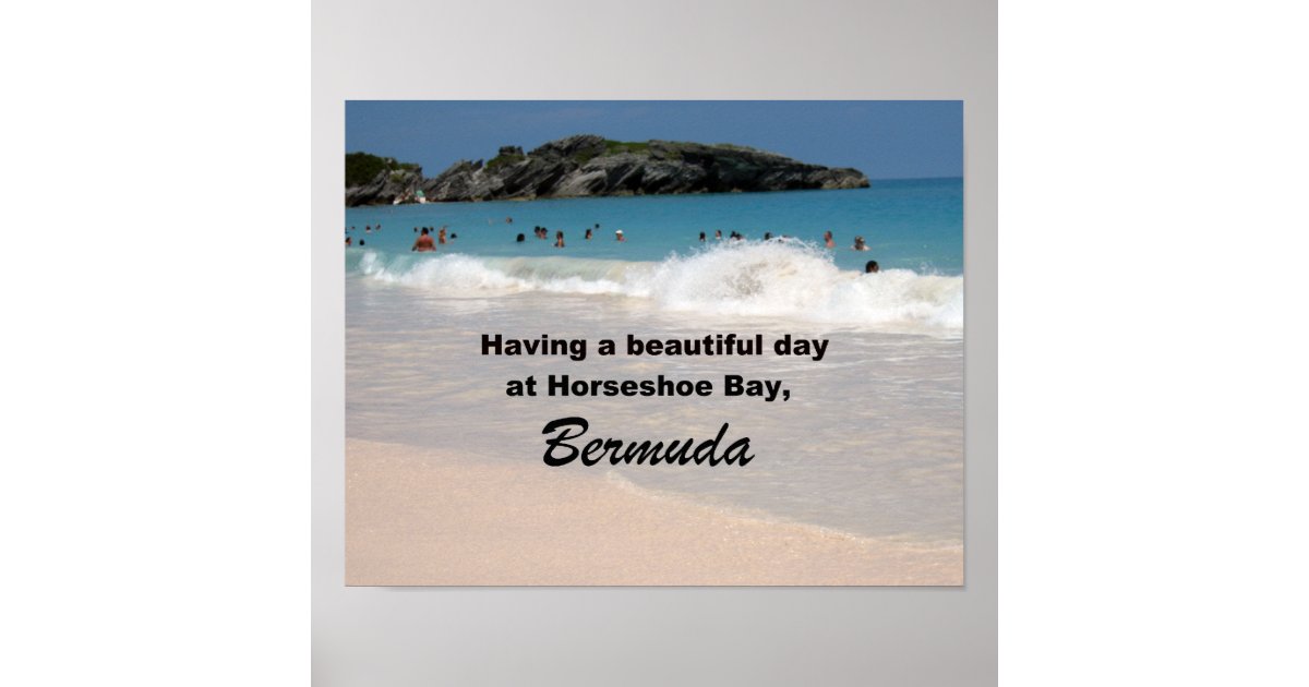Having a beautiful day... poster | Zazzle