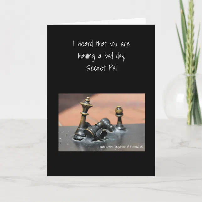 Having Bad Day Card | Zazzle