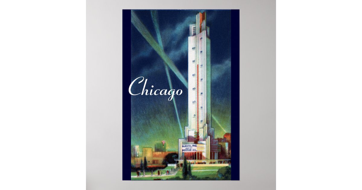 Havoline Thermometer Poster | Zazzle