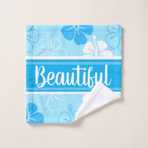 Hawaii Aloha Collection Bath Towel Set | Zazzle