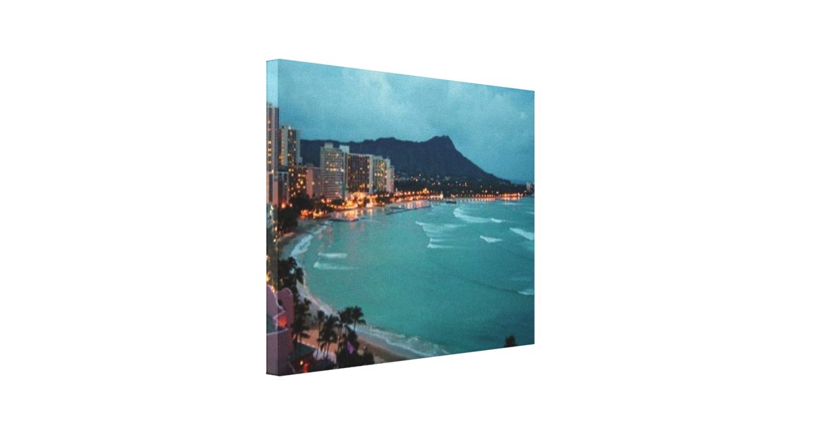 HAWAII ALOHA COLLECTION CANVAS PRINT | Zazzle