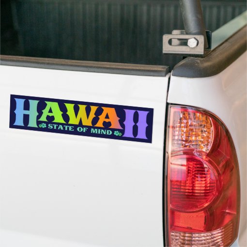 Hawaii Bumper Sticker | Zazzle