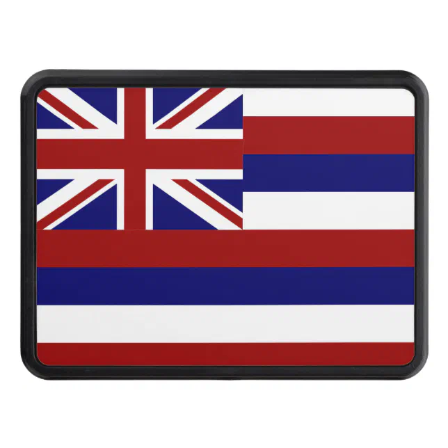 Hawaii flag hitch cover | Zazzle