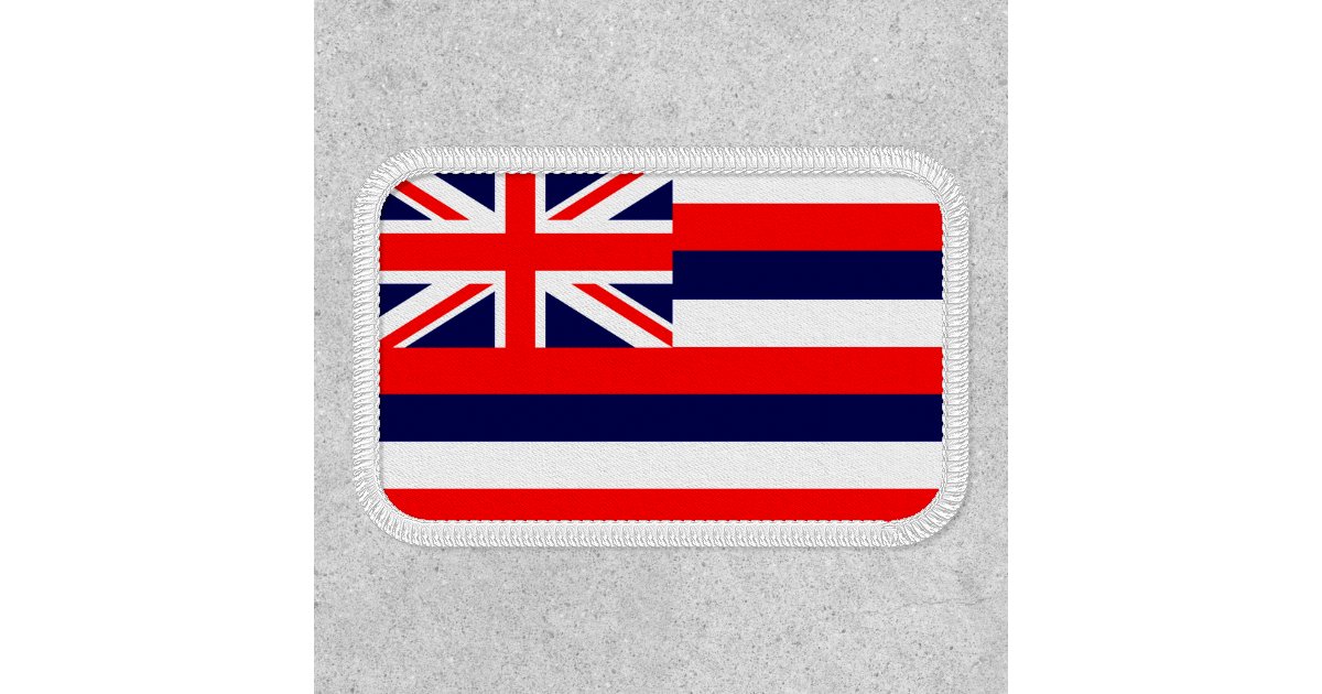 Hawaii Flag Patch | Zazzle