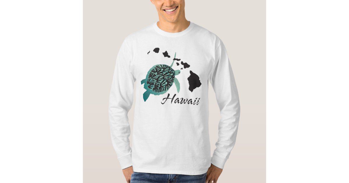 Hawaii Green Sea Turtle T-Shirt | Zazzle